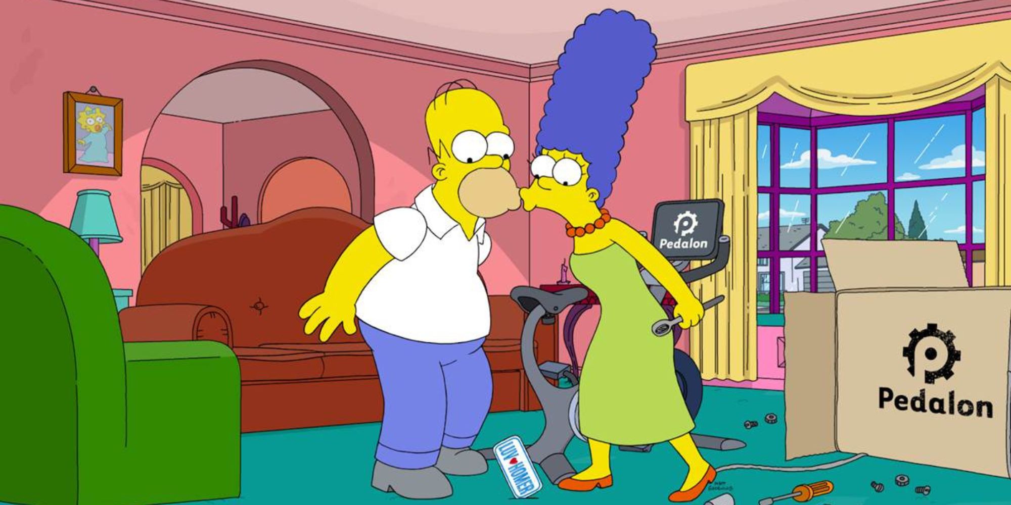 Marge gets a Peloton Bike in latest Simpsons episode